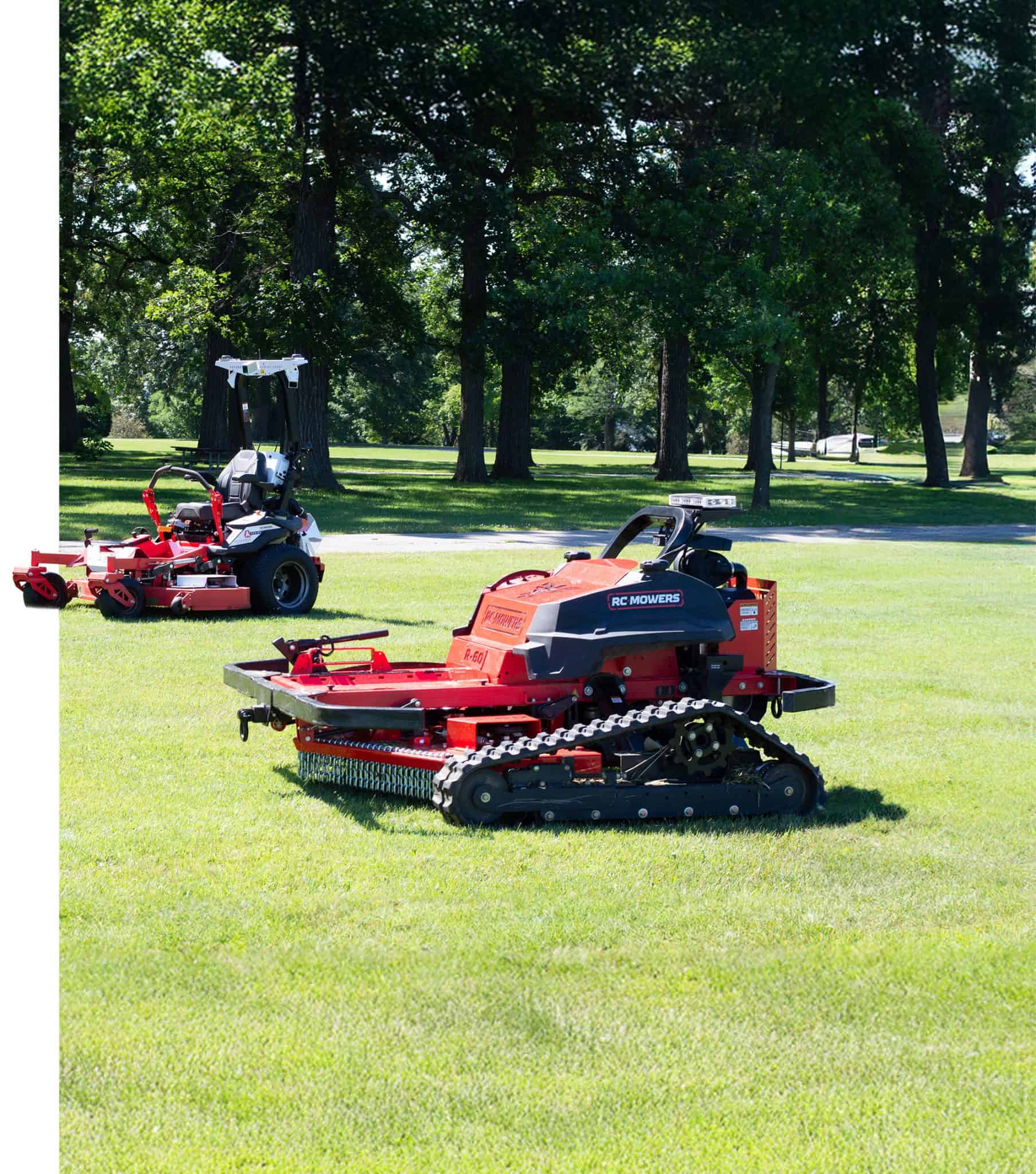 Remote-Operated & Autonomous Robotic Mowers | RC Mowers