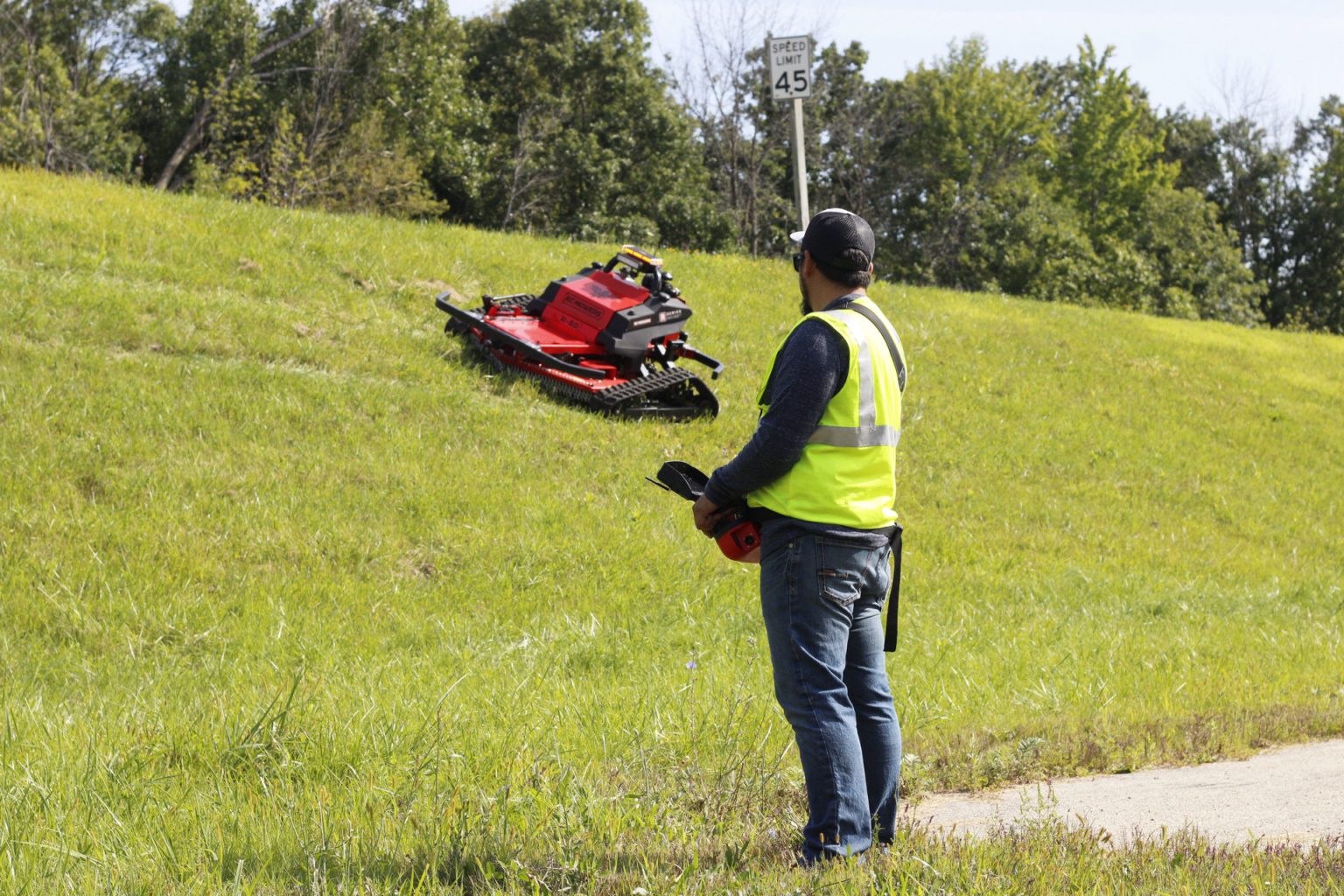 Commercial Remote Control Mowers | RC Mowers