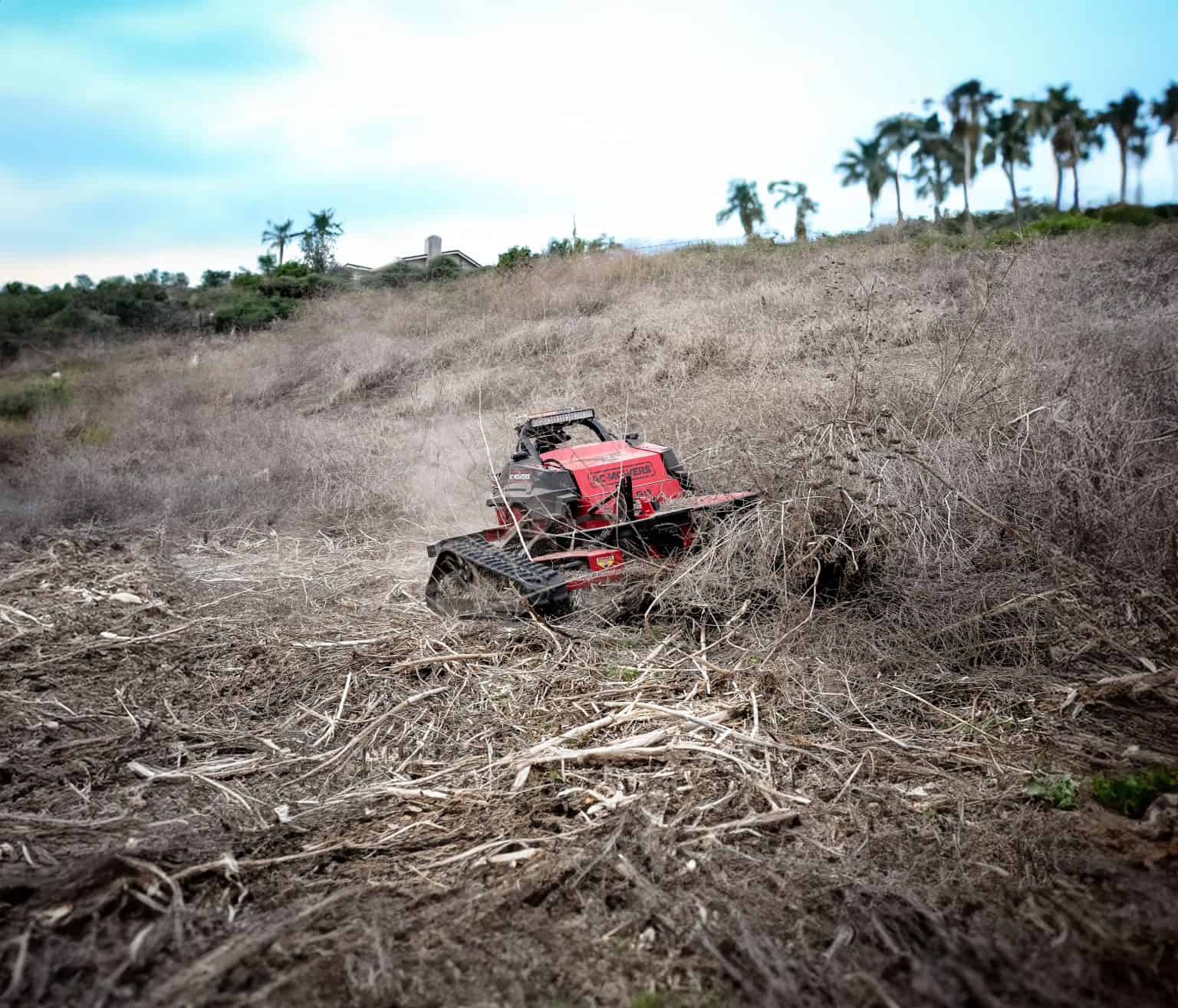 Remote-Controlled Brush Mowers | Tracked Brush Cutters | RC Mowers